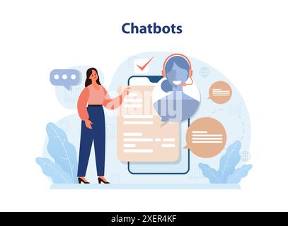 Chat bot. AI-powered customer service. Online consultation with ...