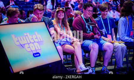 ROTTERDAM - Visitors during the international event TwitchCon Europe in ...