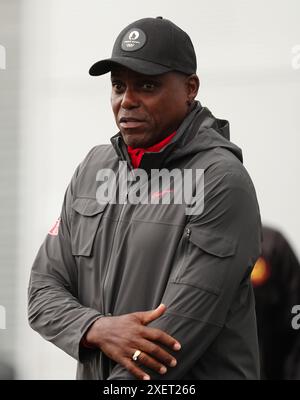 Louie Hinchcliffe during day one of the Olympic Trials and UK Athletics ...
