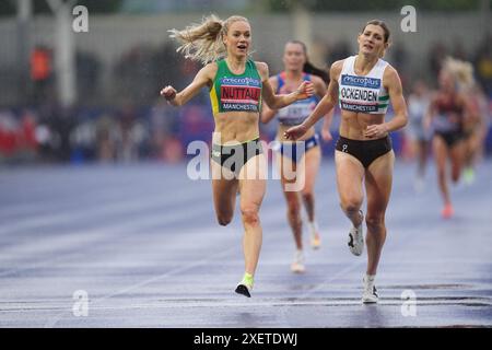 Hannah Nuttall wins the 5000m during the Novuna UK Athletics ...