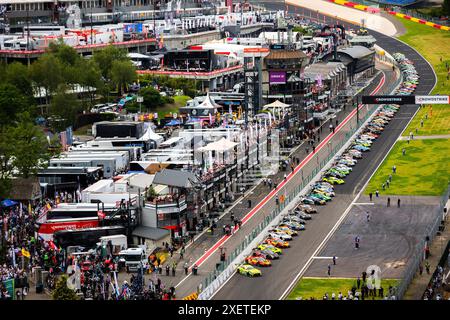 TotalEnergies, ambiance, starting grid, grille de depart, during the ...