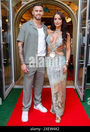 Amy Day attends the Lady Wimbledon's Big Fat Wimbledon Tennis Party ...