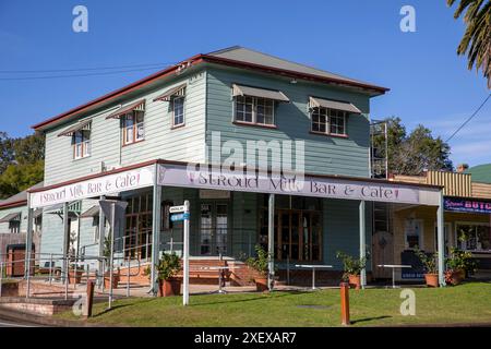 Stroud, small village town in regional New South Wales, with local Milk ...