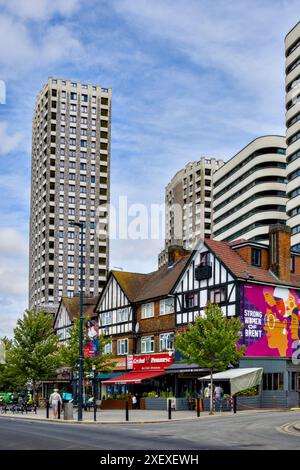 Uncle Wembley Apartment Blocks, High Road, Wembley, Borough of Brent ...
