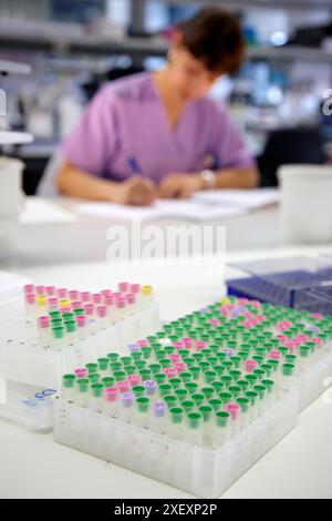 Samples, organizational use of color coding, Neuroscience lab, Research ...