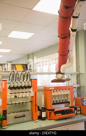 Soxtec fat extraction, Laboratory of Agri-Environmental Safety ...