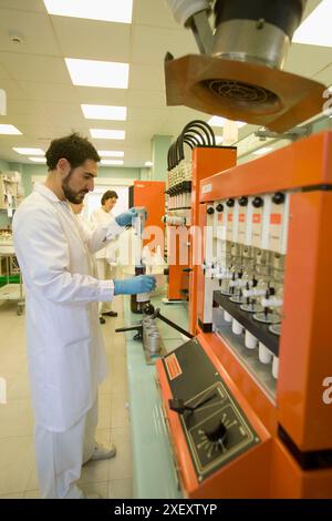 Soxtec fat extraction, Laboratory of Agri-Environmental Safety ...