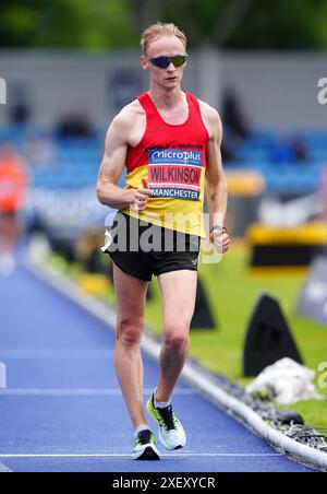 Callum Wilkinson in the Men's 5000m Walk during day two of the Olympic ...