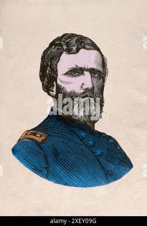 Famous Union commanders of the Civil War, 1861-'65 Stock Photo - Alamy