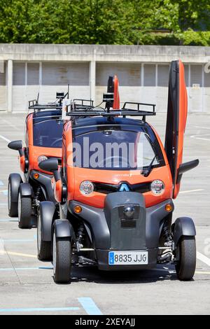 Twizzy, electric vehicle, Researchers work in two electric cars, the ...