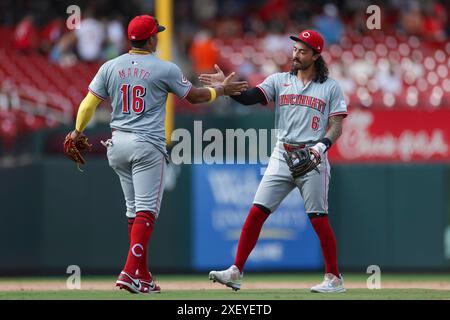 Cincinnati Reds' Noelvi Marte in action during a baseball game against ...