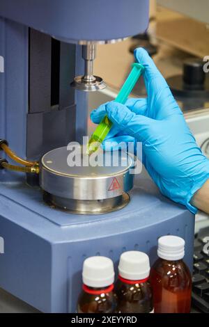 Rheometer. Pharmaceutical Development Laboratory. Pre-formulation ...
