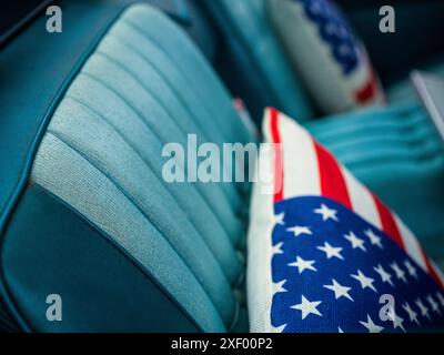 Cadillac interiors details and bodywork at Wendron Classic Car Show ...