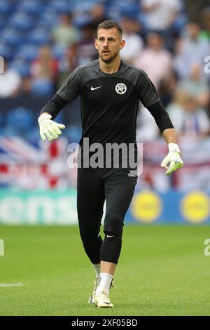 GELSENKIRCHEN - Slovakia goalkeeper Martin Dubravka during the UEFA ...