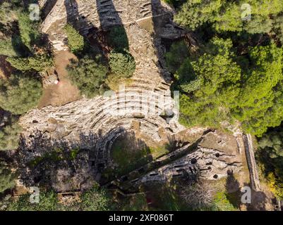 Roman theater of Pollentia, late 1st century, Roman city of Pollentia ...