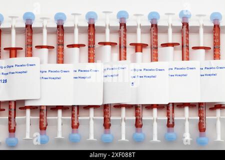 Dosed and labeled medication to be administered in a clinical trial ...