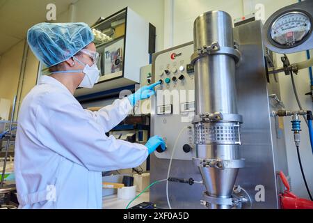 Coating Pan. Pharmaceutical Development Laboratory. Pre-formulation ...