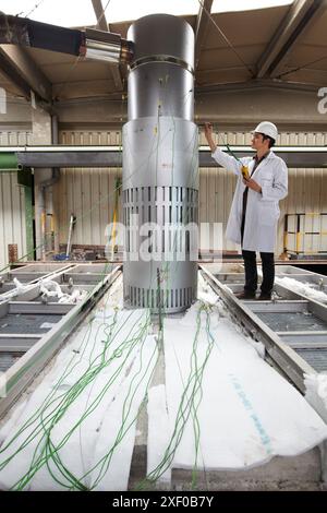 Horizontal fire resistance test furnace, Technology Research Center ...