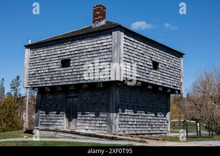 Parks Canada St. Andrews Blockhouse National Historic Site sign at ...