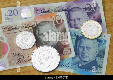 King Charles III coins pictured with the latest King Charles III ...
