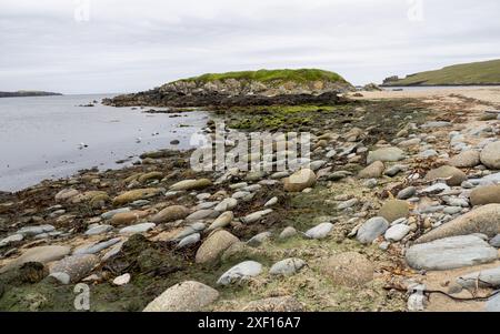 Norwick beach, Unst isle, Shetland, UK Stock Photo - Alamy