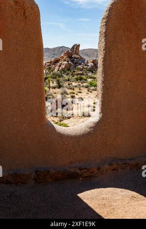 Historic remains of Ryan Ranch; Joshua Tree National Park; California ...