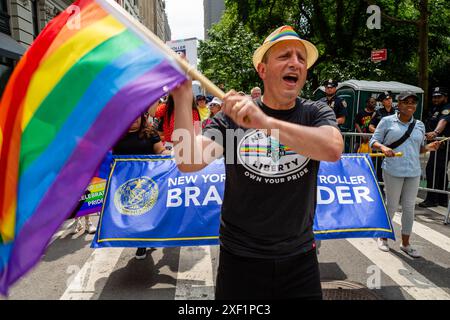New York City Comptroller Brad Lander speaks during 'New York is not ...