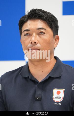 Tokyo, Japan. 28th June, 2024. Saori Miyazaki (JPN) Basketball : Japan national team send-off ...