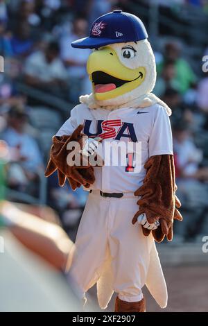 June 29, 2024, Fayetteville, North Carolina, USA: Team USA Catcher ...