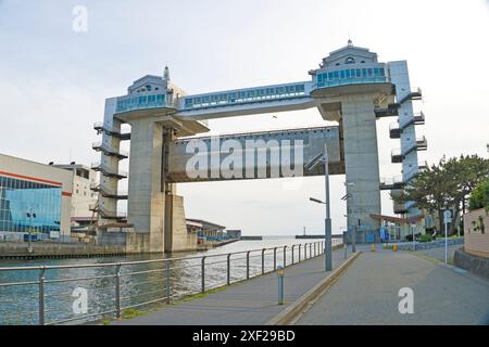 Numazu large flood gate at Namazu port in Shizuoka, Chubu, Japan Stock ...