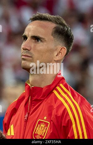COLOGNE - Fabian Ruiz of Spain during the UEFA EURO 2024 round of 16 ...