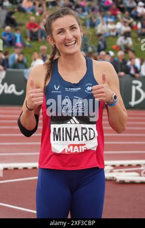 Alizée Minard, Women's Javelin Throw during the French Athletics ...