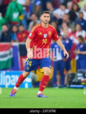 Aymeric Laporte (Spain) controls the ball during Spain and Cape Verde ...