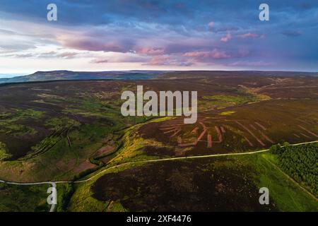 Cod Beck Reservoir, Yorkshire Moors Stock Photo - Alamy