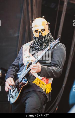Limp Bizkit(Wes Borland ) performing Download Festival 2026 at ...