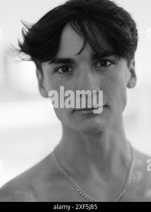 Portrait of beautiful stranger in Helsingborg, Sweden Stock Photo - Alamy
