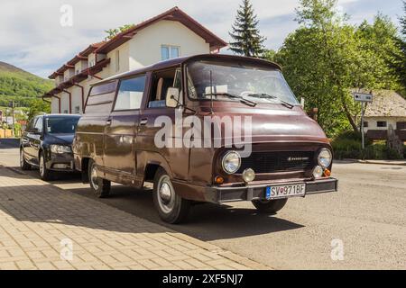Skoda 1203 side view Stock Photo - Alamy