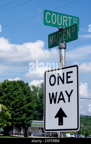 Street Sign the Direction Way to Clean versus Dirty Stock Photo - Alamy