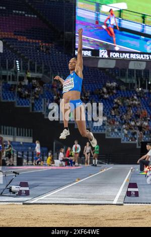 Larissa Iapichino (Italy), women's long jump silver medal at European ...