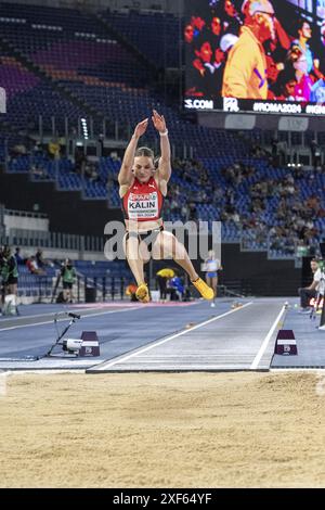 Annik KALIN (SUI) , Long Jump Women during the World Athletics Indoor ...