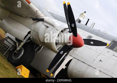 Avro Shackleton "WR963" at Coventry Airport Stock Photo - Alamy