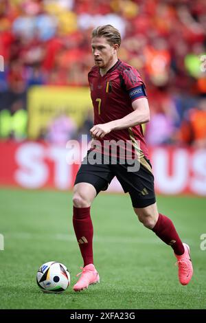 Kevin De Bruyne of Belgium runs with the ball during a FIFA Men’s World ...