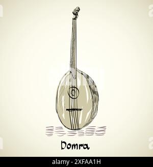 Domra instrument ,illustration,vector on white background Stock Vector ...