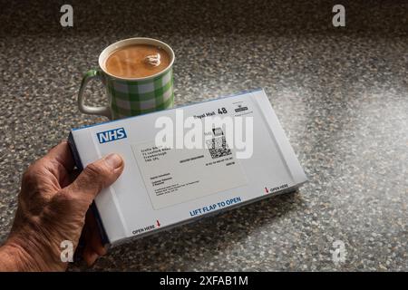 Too important to put off or ignore, a NHS letter for undertaking bowel ...