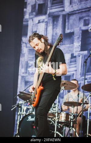 The australian progressive rock band Karnivool performed at Danish ...