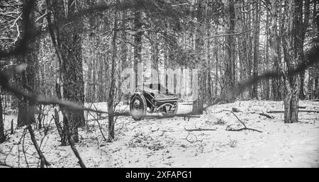 Abandoned German Infantry Cart Or Handcart Infanteriekarren If8 Of ...