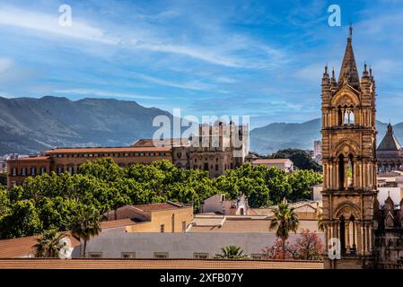 Italy, Sicily, Palermo, palace of the Norman kings, from 12th century ...