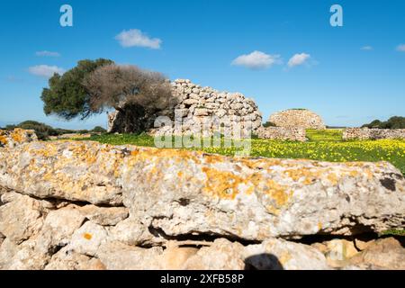 Archaeology sites in Menorca, Balearic islands Stock Photo - Alamy