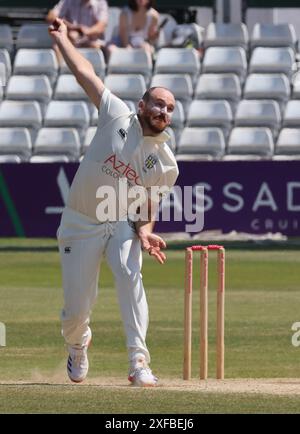 Ben Raine of Durham during the Vitality T20 Blast match between Durham ...