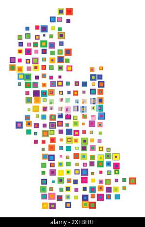 Symbol Map of the Regional Council Manawatu-Wanganui (New Zealand ...